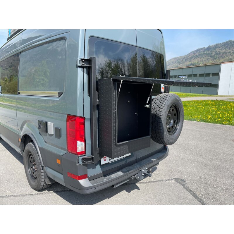 HESS Heckträger für VW Crafter / MAN TGE , Mercedes Sprinter (Flügelt
